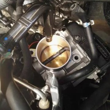What is a throttle valve?