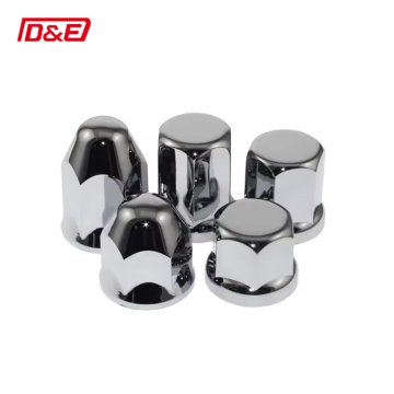 Plastic Chrome Lug Nut Cover Wheel Nut Cover Push on 32mm or 33mm ...