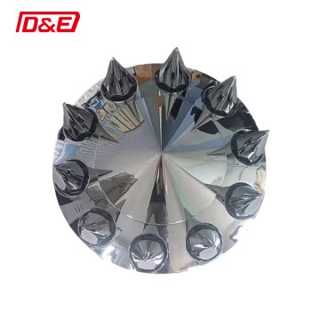 ABS Chrome Rear Wheel Axle Covers with Dome Hubcaps 22.5'' PCD 285.75mm ...